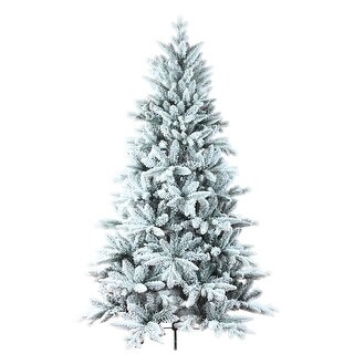 6ft PE/PVC Flocking Automatic Christmas Tree - Fireproof, Eco-friendly ...