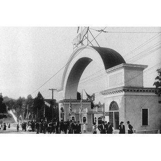 Chilhowee Park, Appalachian Exposition Black and White Gallery Wrapped ...