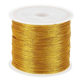 Metallic Cord, Tinsel Ornament String Thread for Craft Beading Jewelry ...