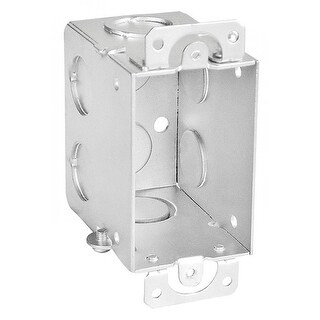 10 Pcs, 2-3/4 in. Deep, Switch Box with (6) 3/4 in. Side Knockouts and ...