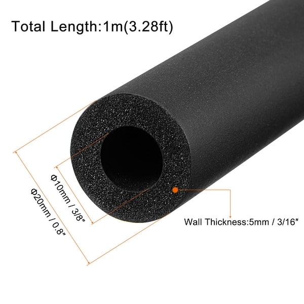 Foam Tubing Tube Covers for Handle Grip Support Pipe Insulation - Bed ...