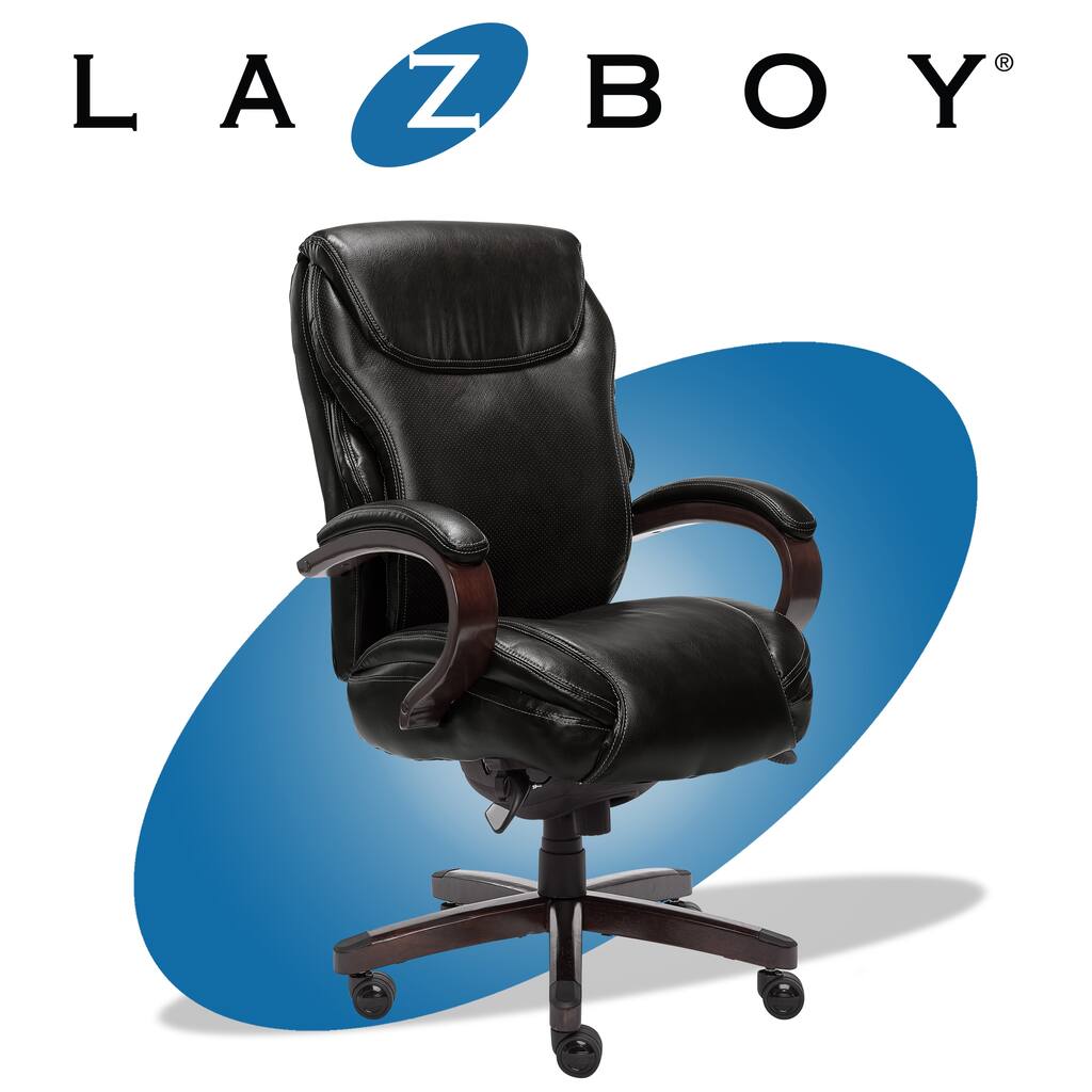 La-Z-Boy Hyland Executive Office Chair with AIR Technology - Overstock ...