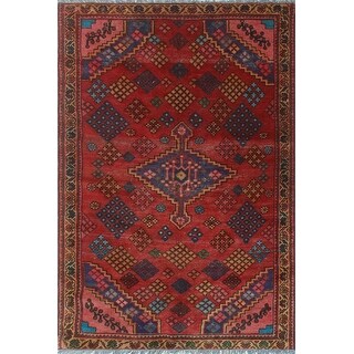 Semi-Antique Amberly Red/Brown Rug - 4'1" x 6'0" - Bed Bath & Beyond ...