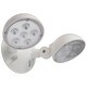 Remote Emergency Light 1.5 Watt Weatherproof Low Power Dual Head White ...