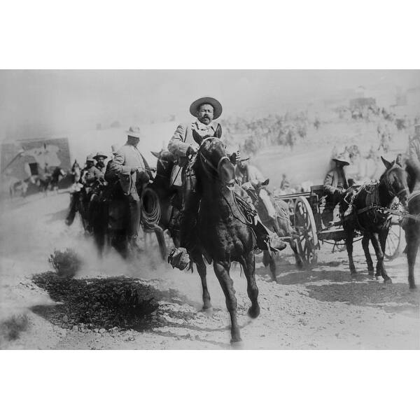Movie Still Of Pancho Villa In A Cavalry Charge History - Bed Bath ...