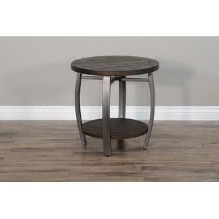 Sunny Designs Industrial End Table - Bed Bath & Beyond - 39845434