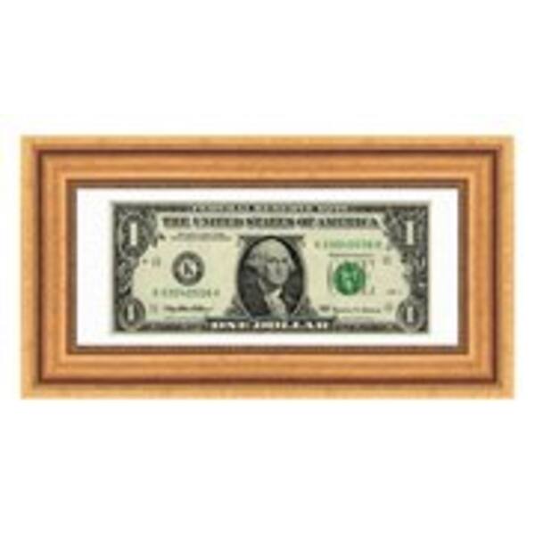 Dollar Bill Frame For Your First Dollar Vintage Gold Traditional ...