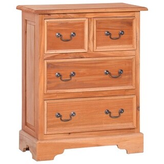 Chest of Drawers Solid Mahogany Wood - Bed Bath & Beyond - 36240529