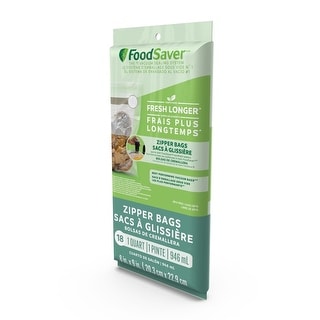 18-Pack 1 Quart Vacuum Seal Bags for Food Preservation with Hand Pump ...
