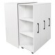 Anmytek Multi Functional 3 Tier Slide Out Door Bookcase - With Wheels ...