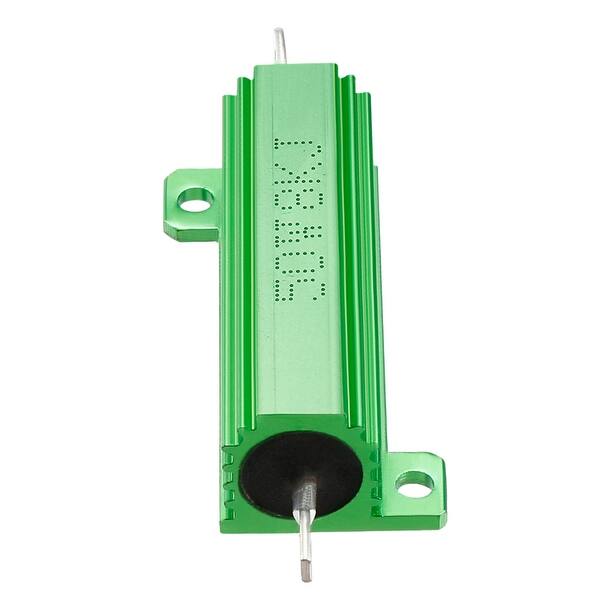 50W 8k Ohm Aluminium Housing Chassis Mount Wirewound Power Resistor ...