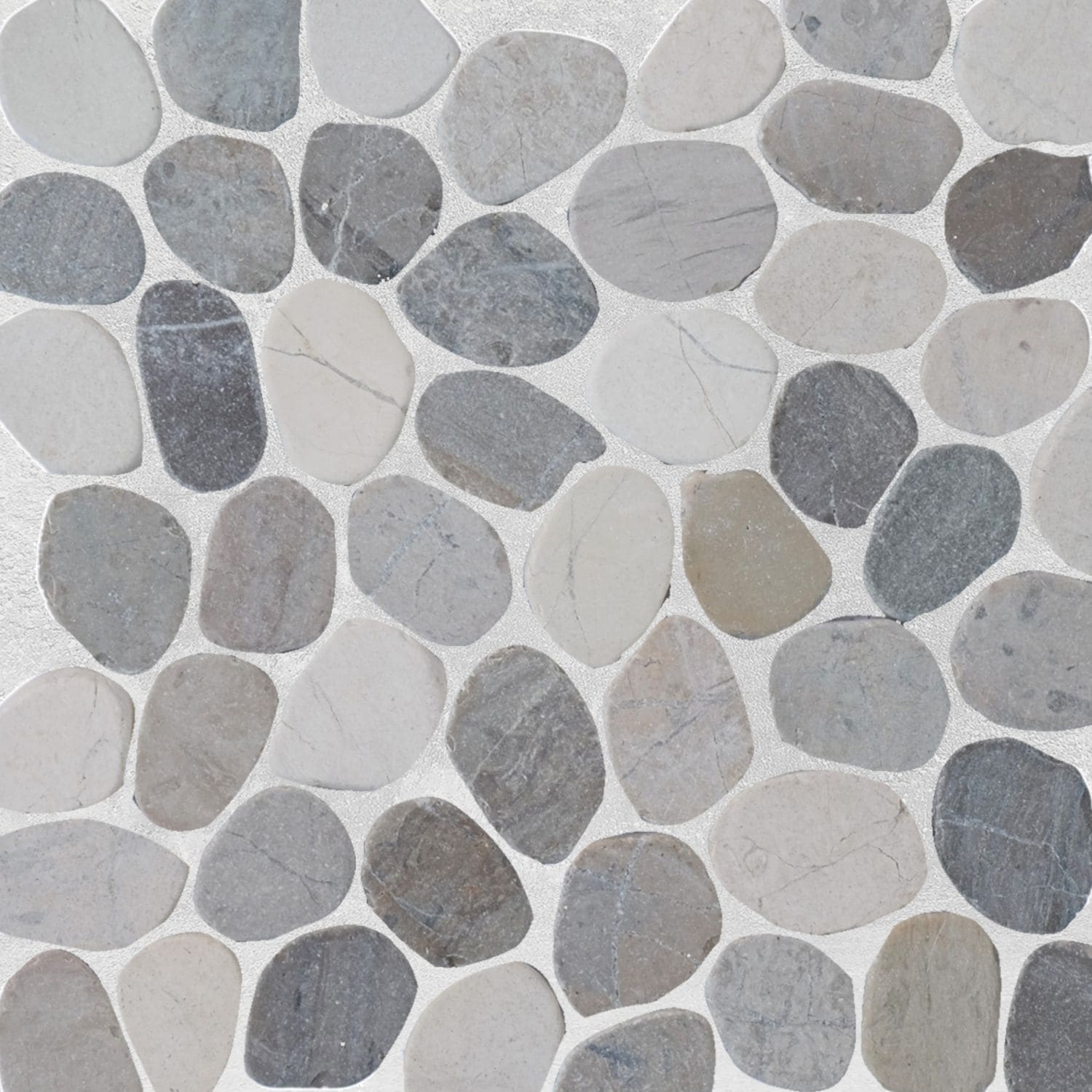 Mix Blend Sliced Pebble Mosaic, Backsplash Kitchen Walls, Shower and ...