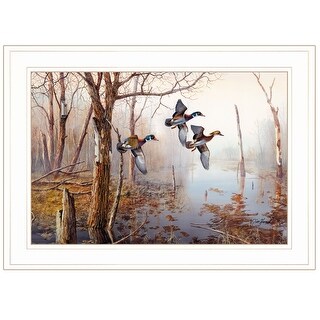 Master Of His Domain Collection 1 White Framed Print Wall Art - Bed ...