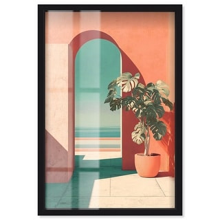 Breeze Pathway Coastal Wall Art Shadowbox Print by Art Remedy - Bed ...