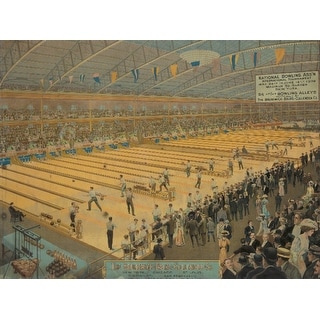 The Brunswick-Balke-Collender Co Vintage Poster (artist: Anonymous) USA ...