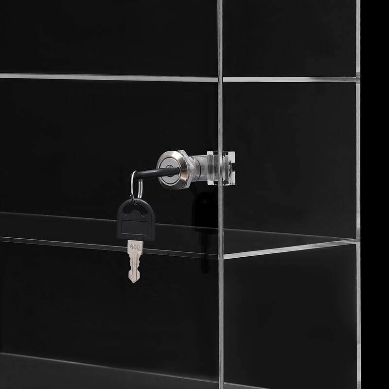Clear Countertop Display Case 4 Layer Acrylic Showcase - 4 Layers ...