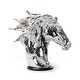 Modern Silver Horse Head Sculpture - 22 x 25 x 11 - Bed Bath & Beyond ...