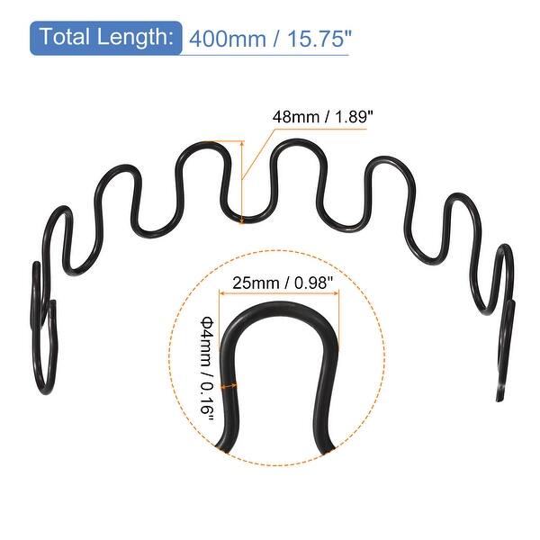 15.7" Round Sofa Spring Replacement Kit for Furniture Couch Repair ...