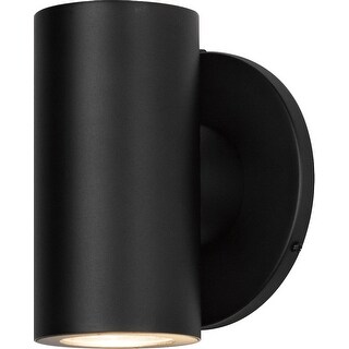PageOne Lighting Arc 0.70 pound Black LED Wall Sconce - Bed Bath ...