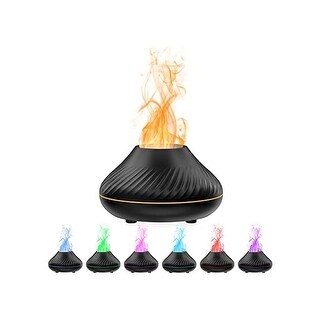 Cute Fire Flame Diffuser Humidifier for Aromatherapy Essential Oils ...
