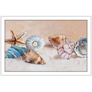 "Gathered Shells on the Shore (Horizontal)" Print on Acrylic - Bed Bath ...