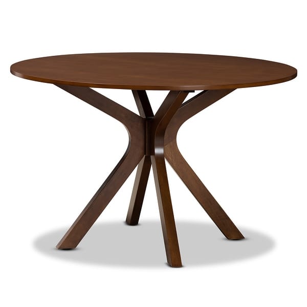 Kenji Modern and Contemporary 45-Inch-Wide Round Dining Table - Bed ...