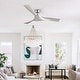 CO-Z 52-inch Modern Propeller Ceiling Fan with Remote - Bed Bath ...