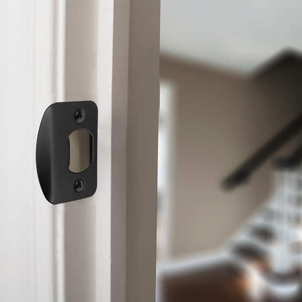 Design House 779355 2-1/4" Full Lip Round Corner Strike Plate - Bed ...