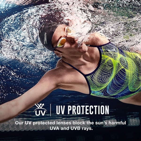 speedo socket mirrored goggles