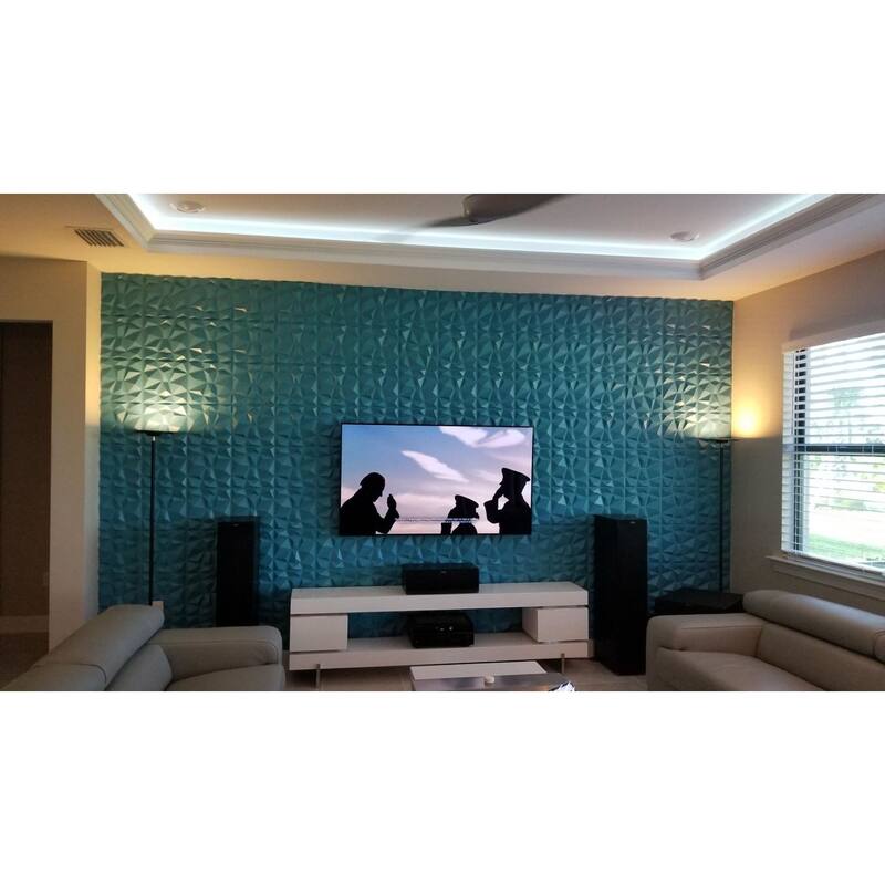 Art3d 3D Wall Panels PVC Diamond Design (32 Sq.Ft) - On Sale ...