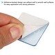 Self Stick Hot/Cold Water Label, Acrylic Waterproof Adhesive Sticker ...