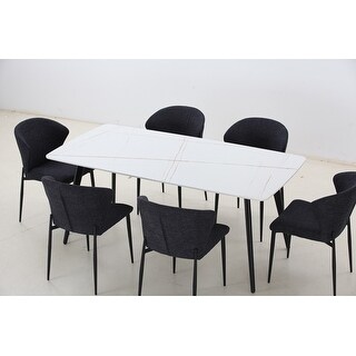 Adjustable Dining Chairs, Upholstered Side Chairs, Set of 4 - Bed Bath ...