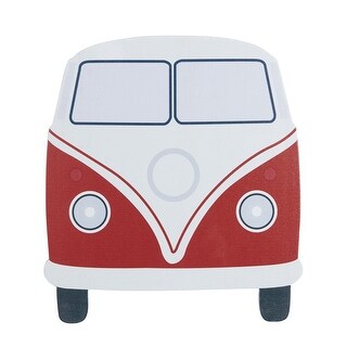 Groovy Retro Red Camper Van Wall Art - Bed Bath & Beyond - 34261208