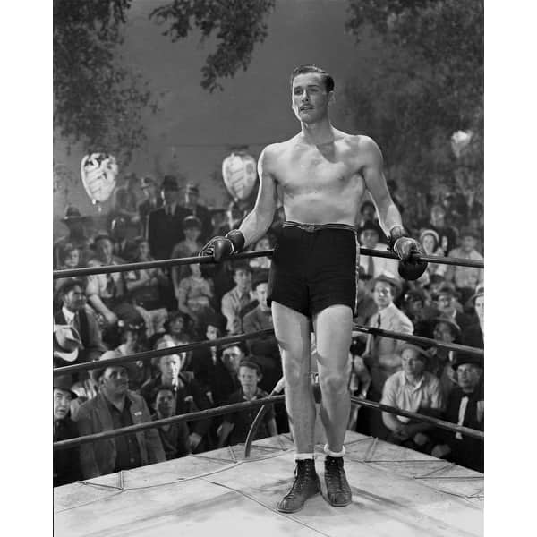 Errol Flynn standing in Boxing Ring Photo Print - Bed Bath & Beyond ...