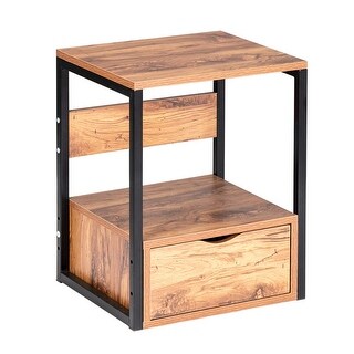 Steel Frame One Pumping Bedside Table,Nightstand, Side Table,Steel ...