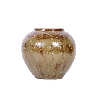 Beloved Elegant Celadon Marble Ceramic Vase with Gold Accents - Bed ...