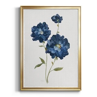 Blue Mums Premium Framed Print - Ready to Hang - Bed Bath & Beyond ...