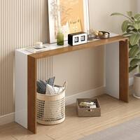 Simplicity Consloe Table, No Drawers or Shelves, Entryway Table for ...