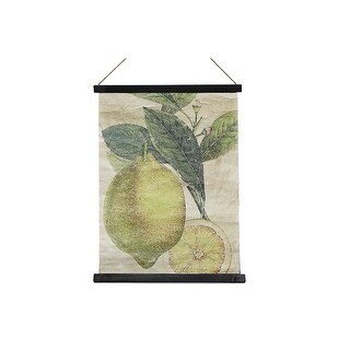 Crinkle Paper Wall Hanger Lemon - Bed Bath & Beyond - 42182724