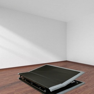 Foot Position Adjustments bed frame Black+ Gray adjustable beds ...