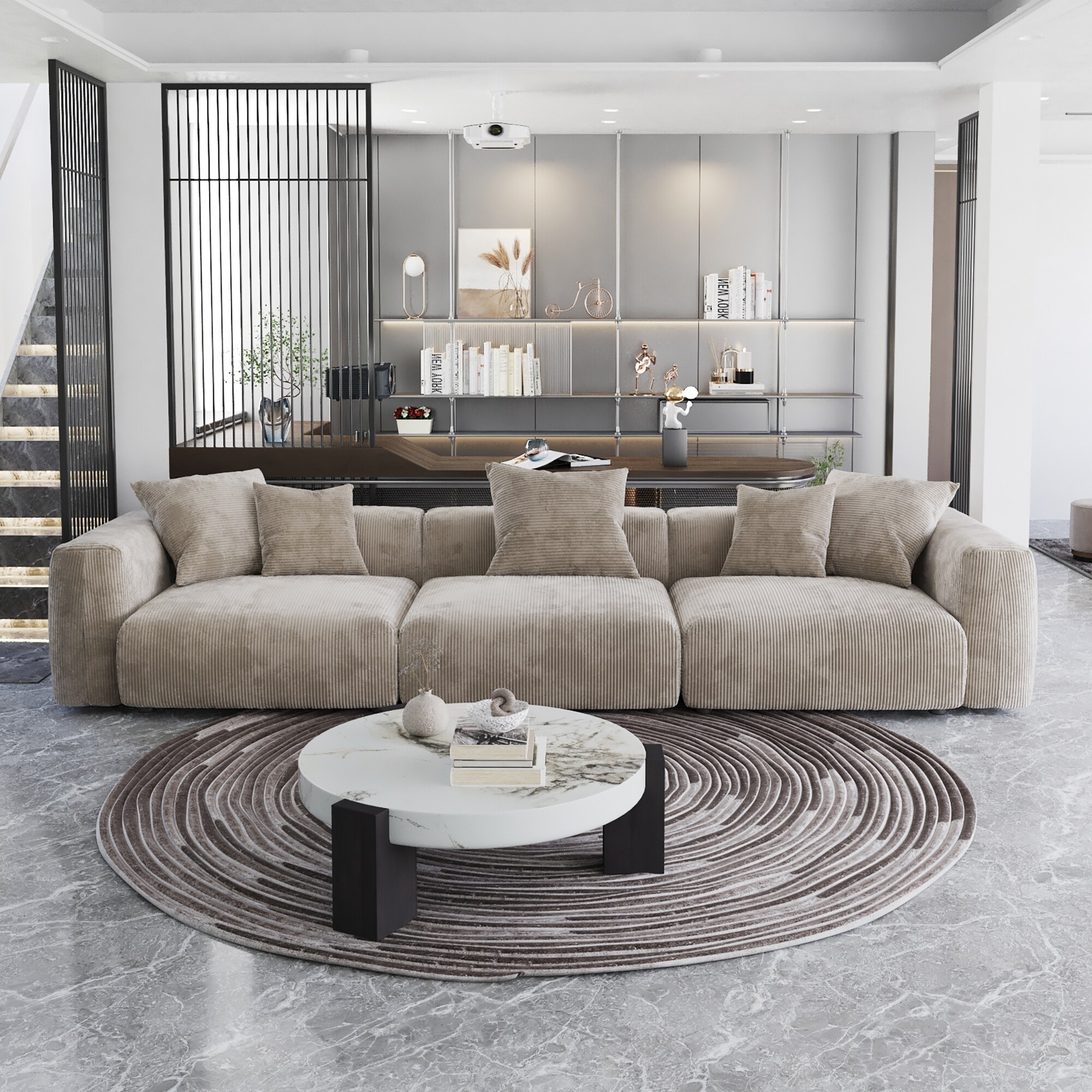 Deep living room furniture store