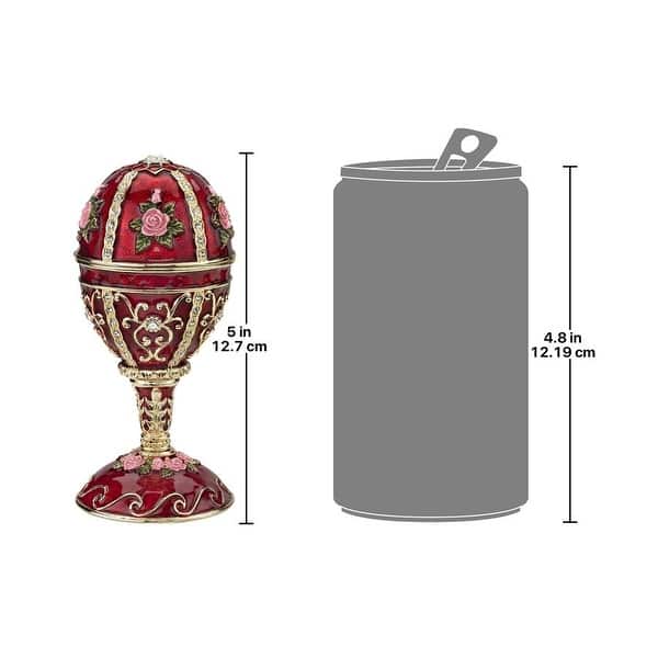 Design Toscano 'The Russian Rosette Rose' Romanov-style Collectible ...