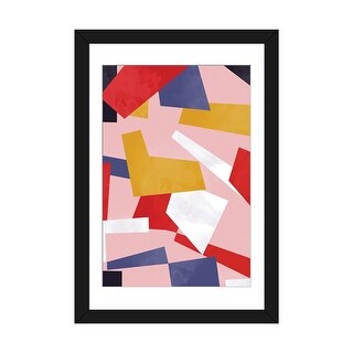 iCanvas "Modern Geometric Polygons Collage" by Ninola Design - Bed Bath ...