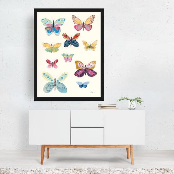 Butterfly Charts I Illustrations Animals Insects Art Print/Poster - Bed ...