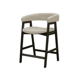 Alpine Furniture Cove Counter Height Chairs, Vintage Black (Set of 2 ...