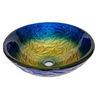 Eden Bath True Planet Glass Vessel Sink - Bed Bath & Beyond - 23538629