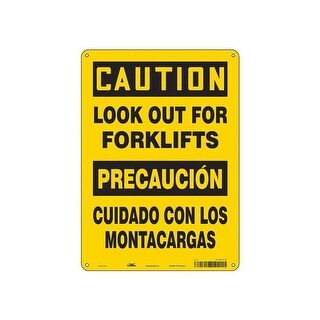 Condor Safety Sign,14 inx10 in,Polyethylene 476P19 - 1 Each - Bed Bath ...