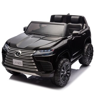Licensed Lexus LX600 24V Ride-On with Remote, Dual-Drive, LED Lights ...