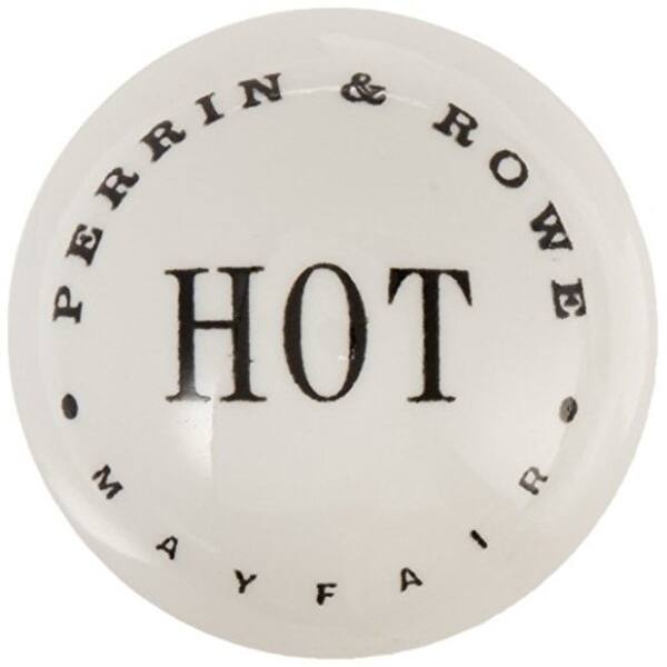 Rohl Perrin & Rowe Porcelain Index Only with Hot Indication for 3/4 ...