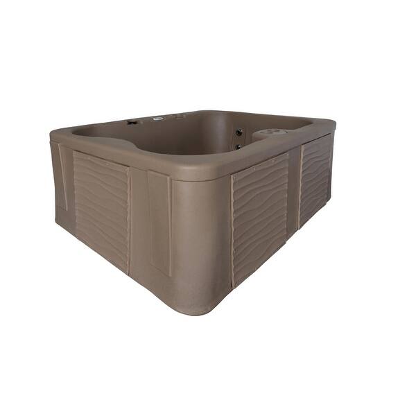 Hydro Spas 2500S 4 Person 13 Jet Spa with Cover - 77"x60"x29.5" - Bed ...